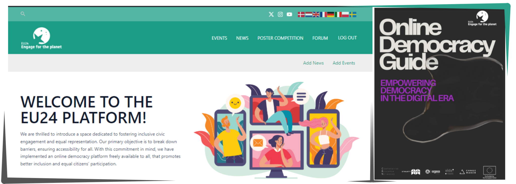 Online Democracy Platform and Guide – Engage for the planet